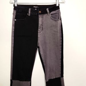 Hot Topic | Jeans | Hot Topic Y2k Bell Bottom Color Block Patchwork ...